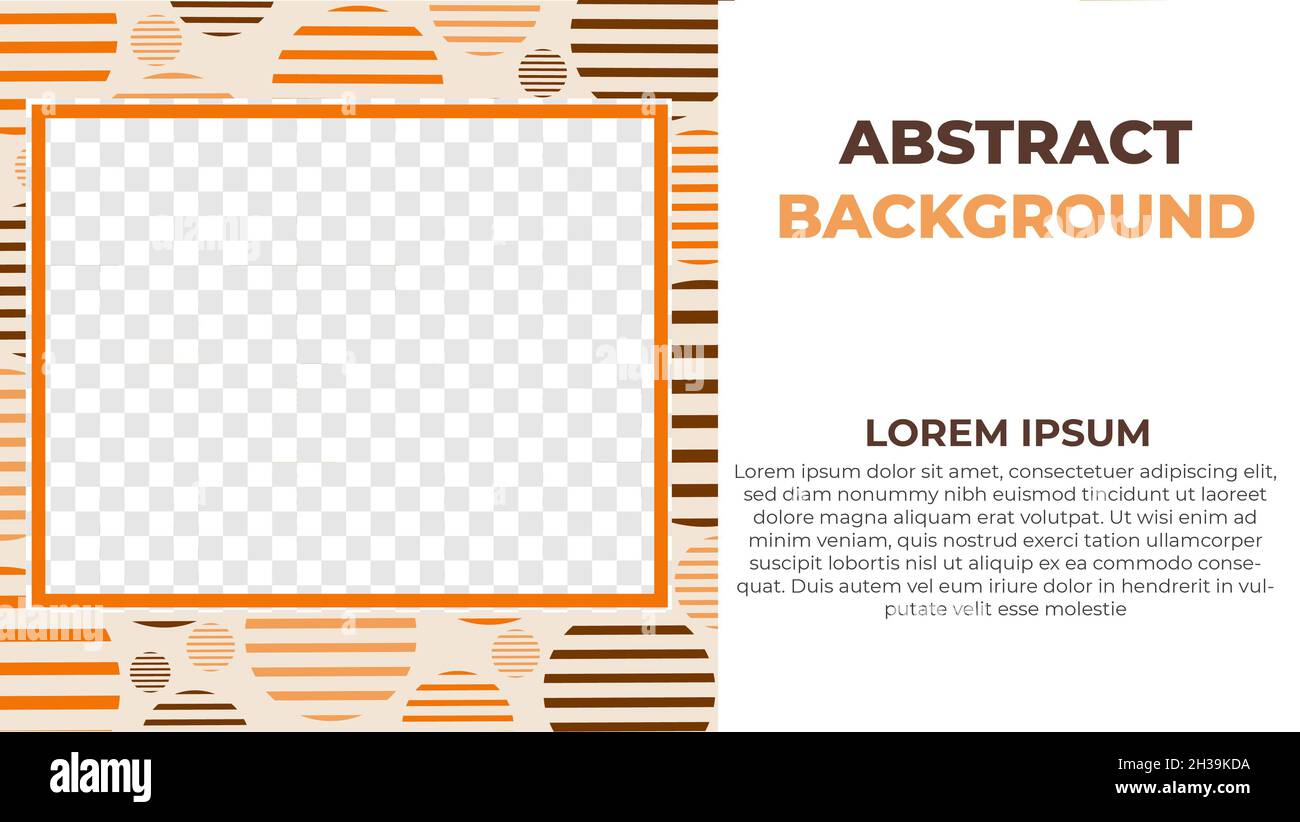 abstract flat design background template design Stock Photo - Alamy