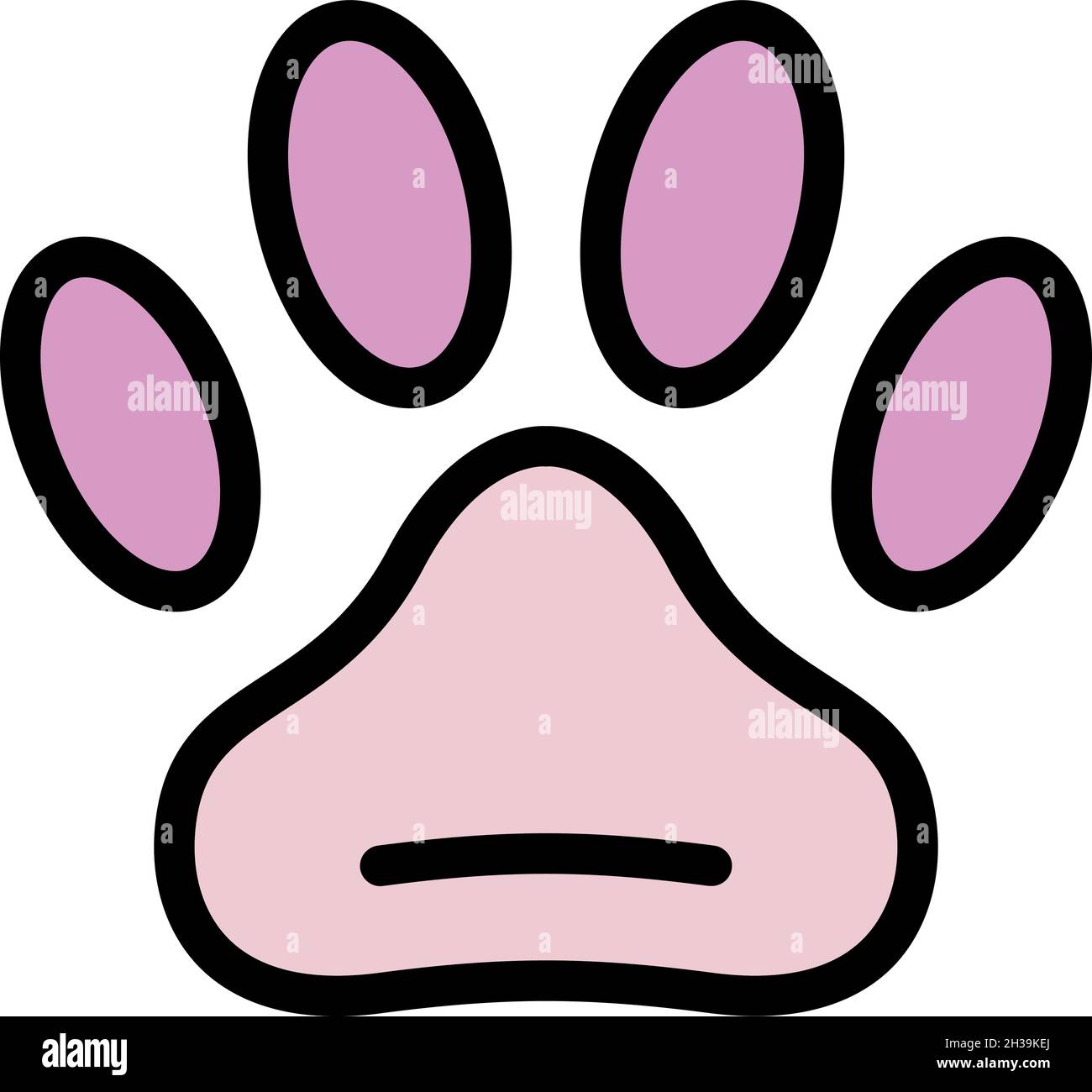 Friendly pets allowed entry sign Stock Vector Images - Alamy