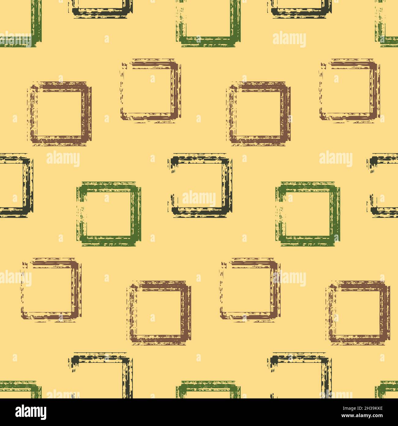 Seamless pattern, abstract background square rhombus shape, graffiti ...