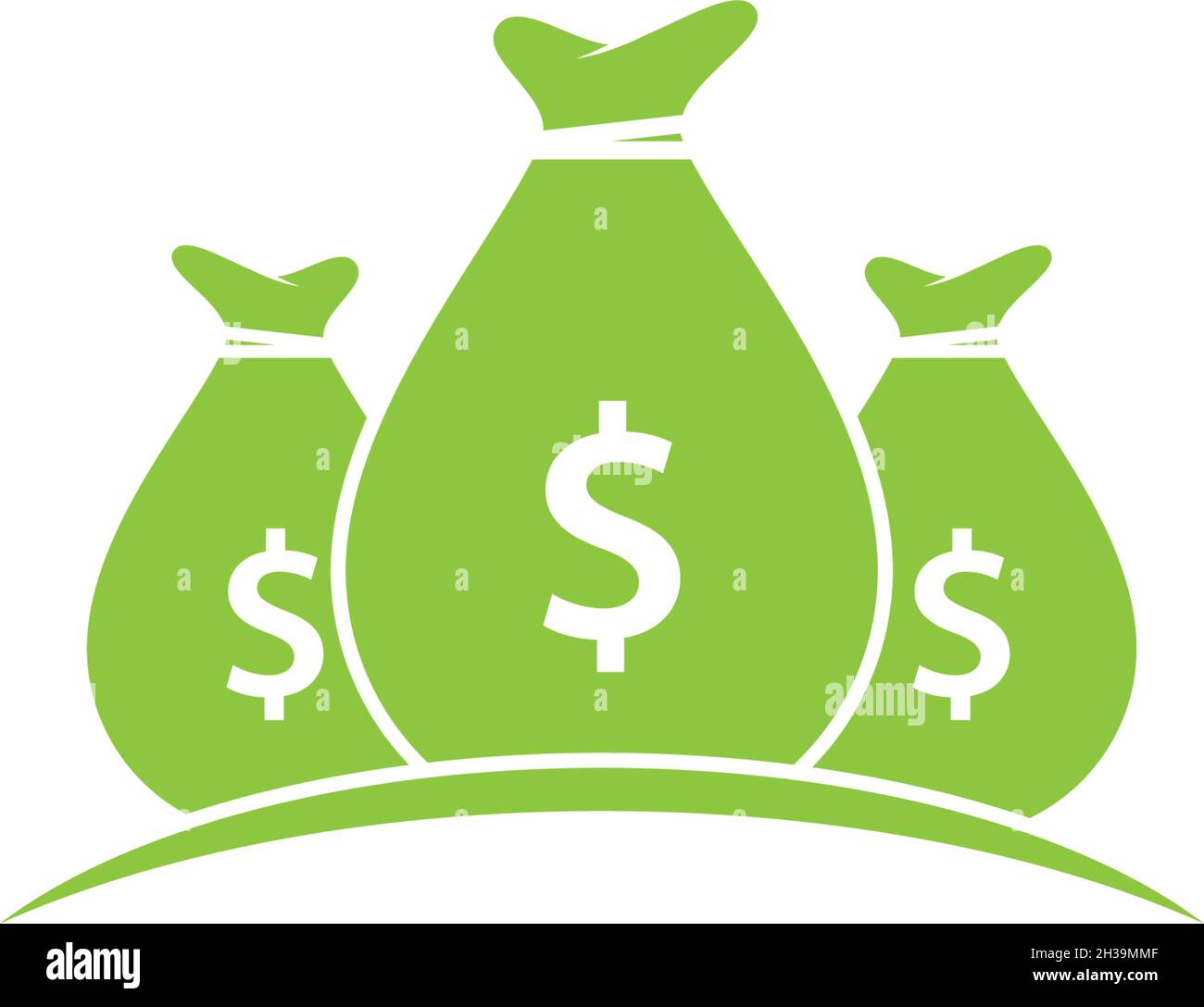 Money bag Logo icon vector template Stock Vector Image & Art - Alamy
