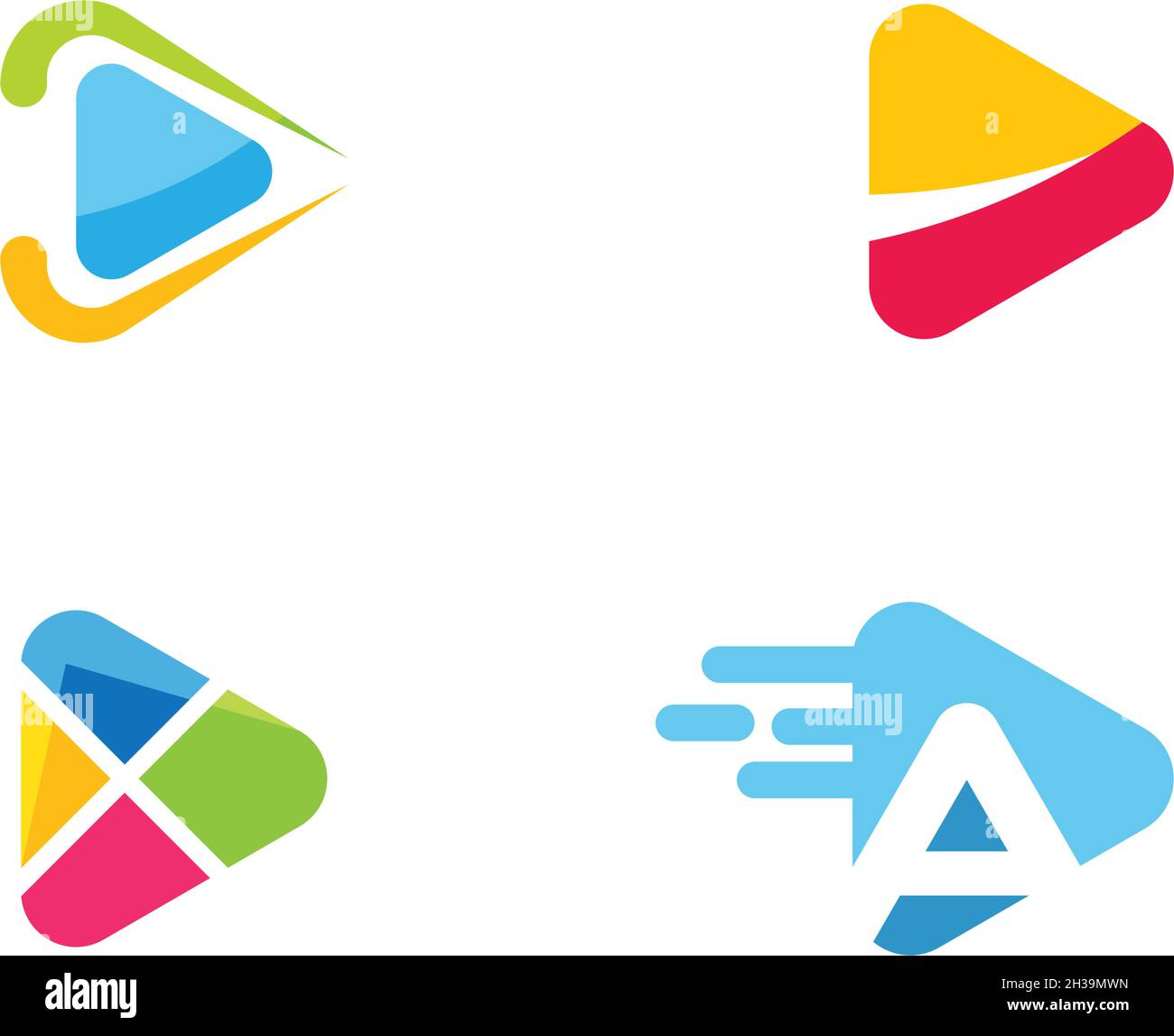 Play now vector vectors Cut Out Stock Images & Pictures - Alamy