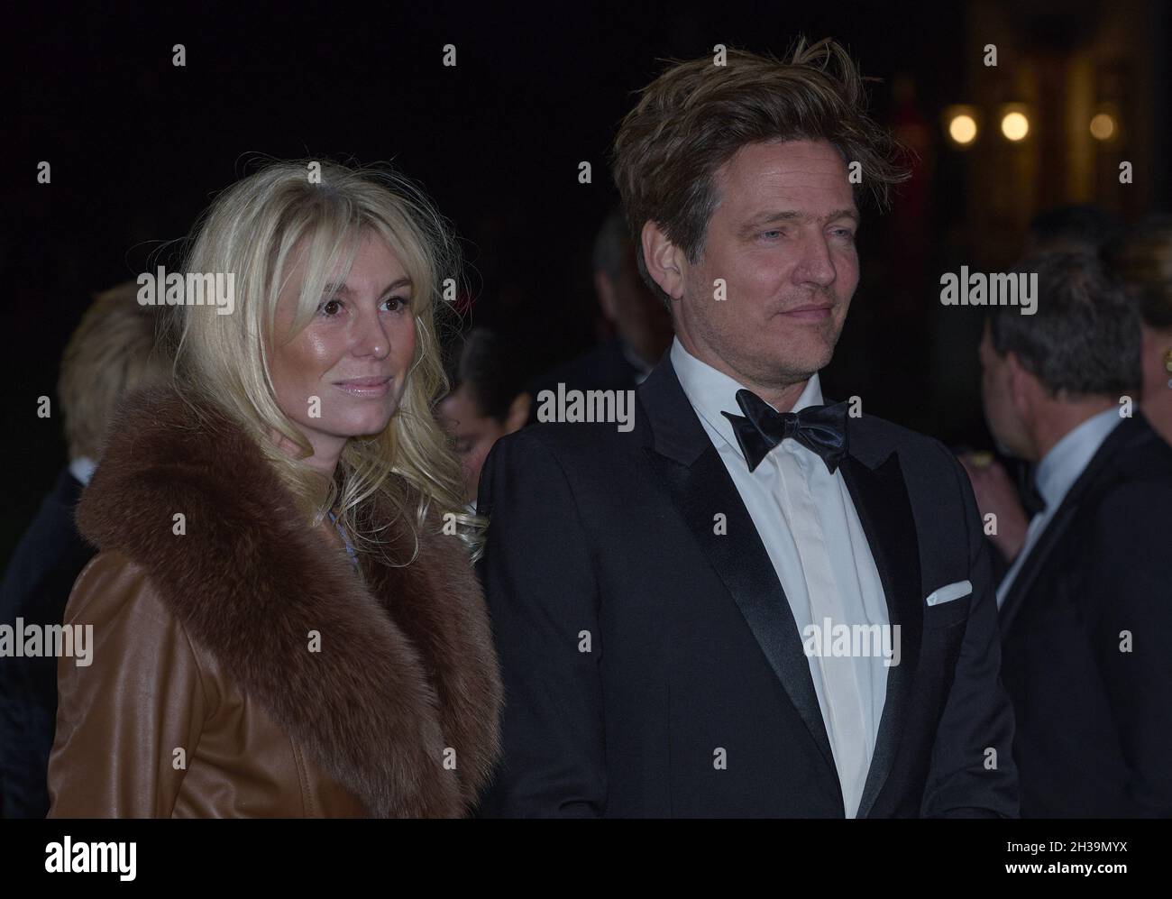 Danish film-director Thomas Vinterberg with Helene Reingaard Neumann ...