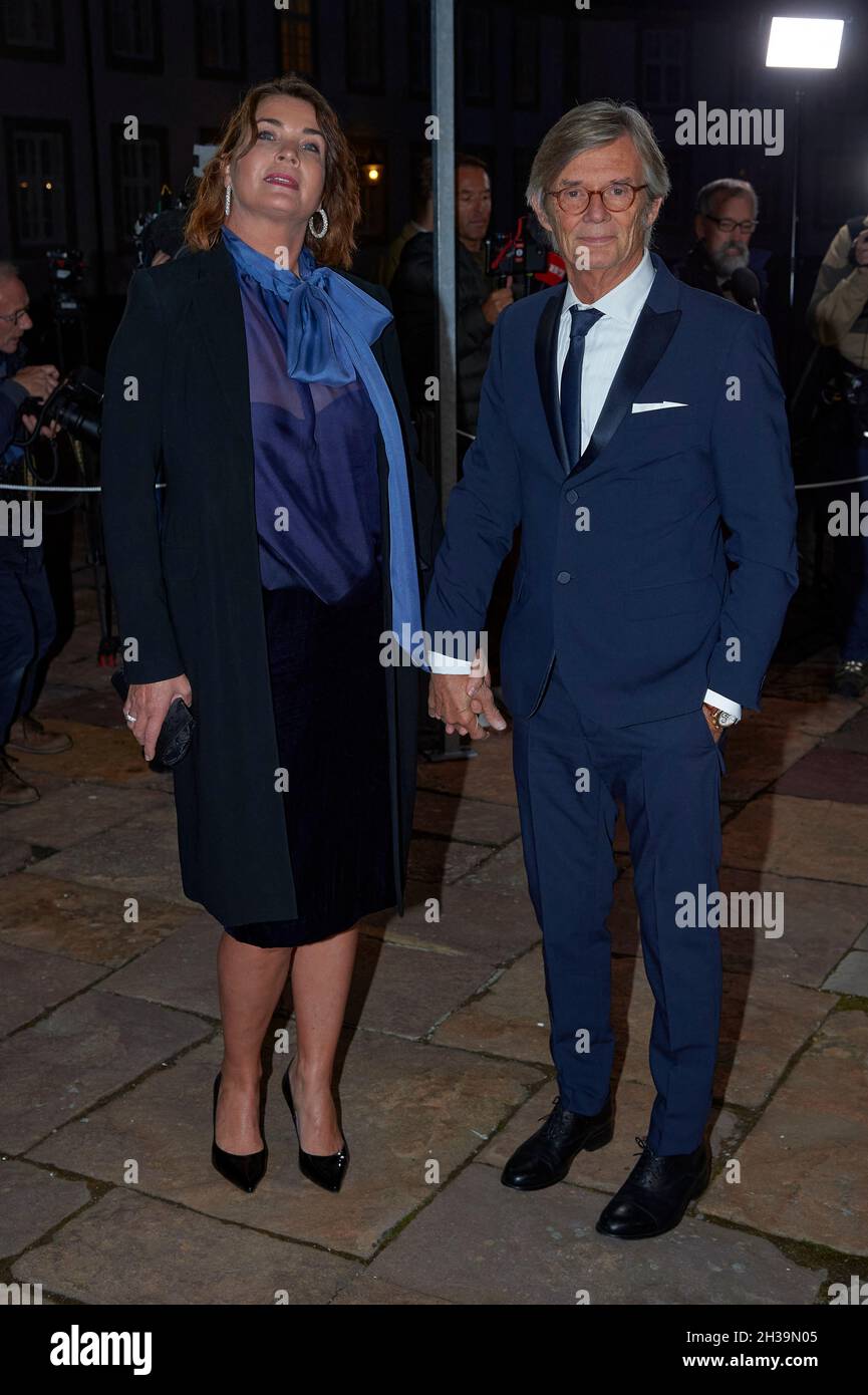film director Bille August with Sara-Marie August attending the concert ...