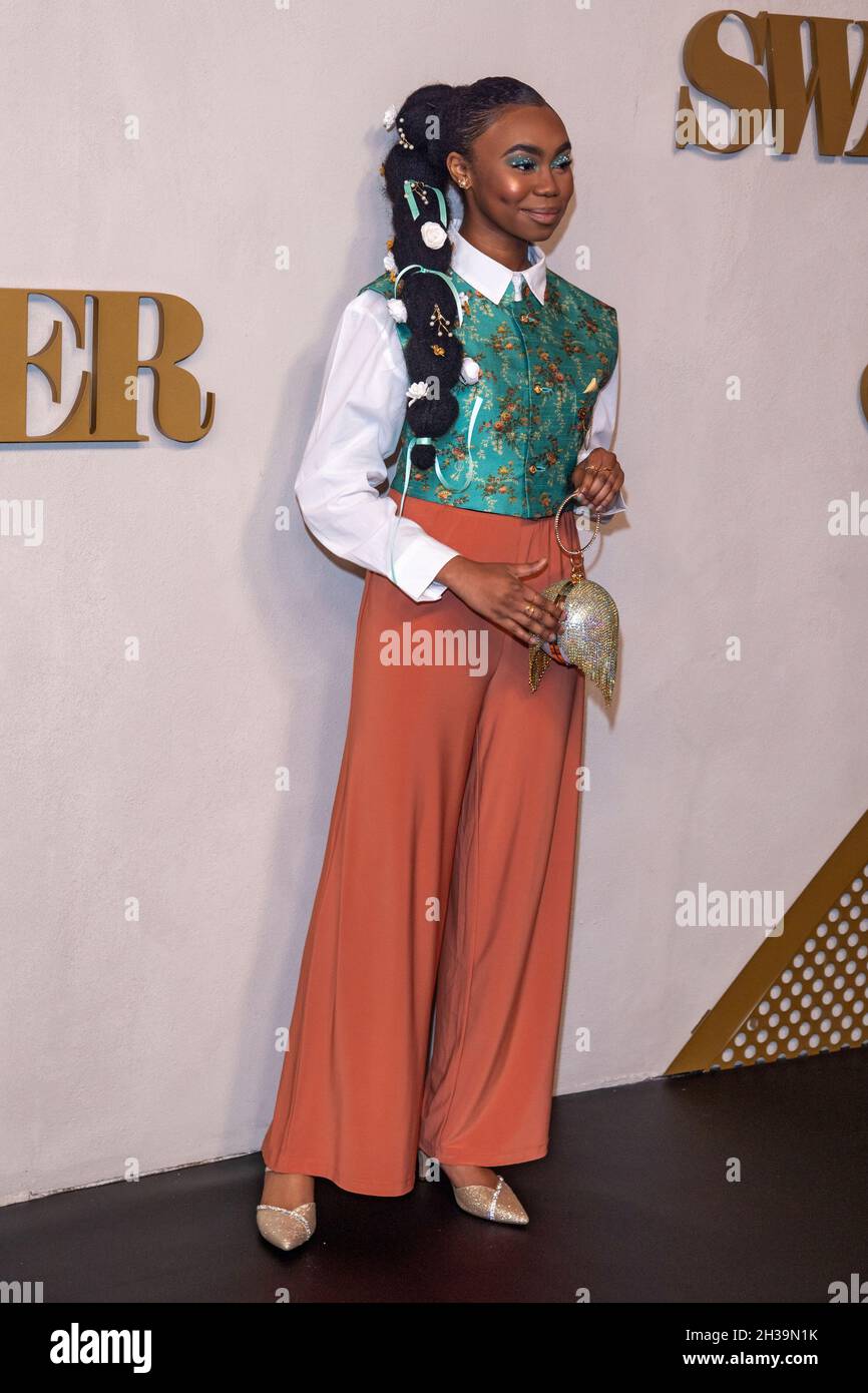 NEW YORK, NY – OCTOBER 26: Jordan Rice attends the "Swagger" New York ...