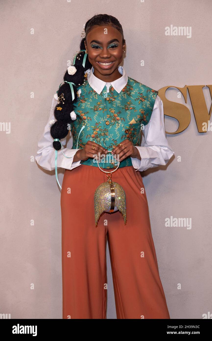 NEW YORK, NY – OCTOBER 26: Jordan Rice attends the "Swagger" New York ...