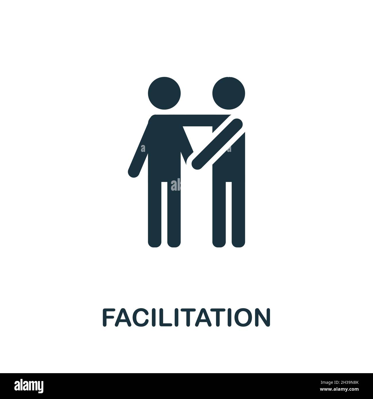 Facilitation icon. Creative element from leadership collection ...