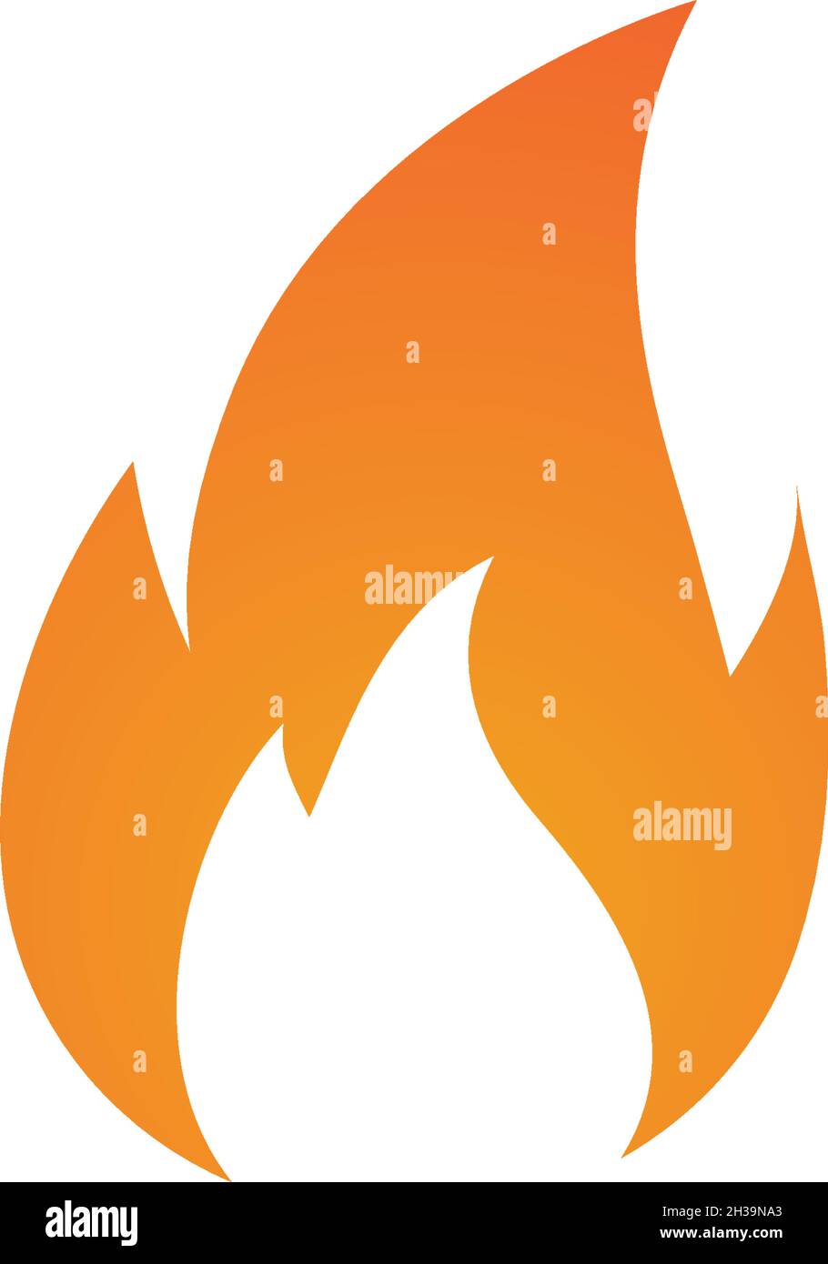 Fire flame Logo Template vector Stock Vector Image & Art - Alamy