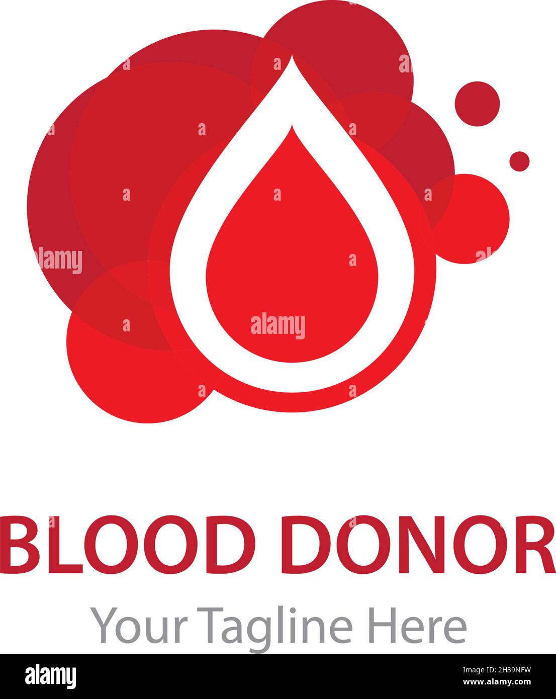 Blood ilustration logo vector template Stock Vector Image & Art - Alamy