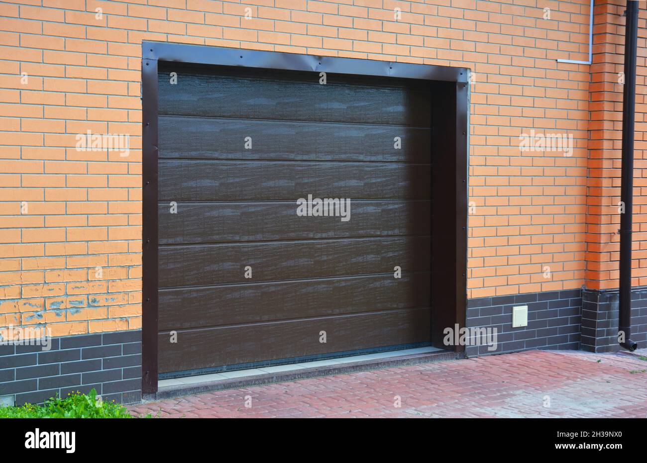 Garage Door Installation, Repair with ventilation system, rain gutter ...