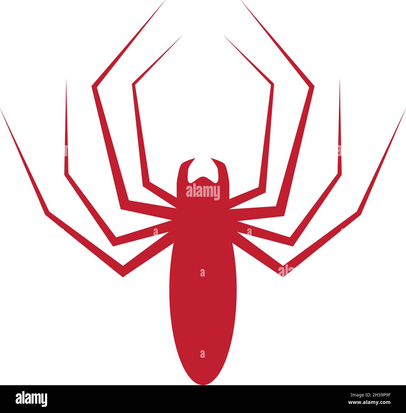spider ilustration logo vector template Stock Vector Image & Art - Alamy