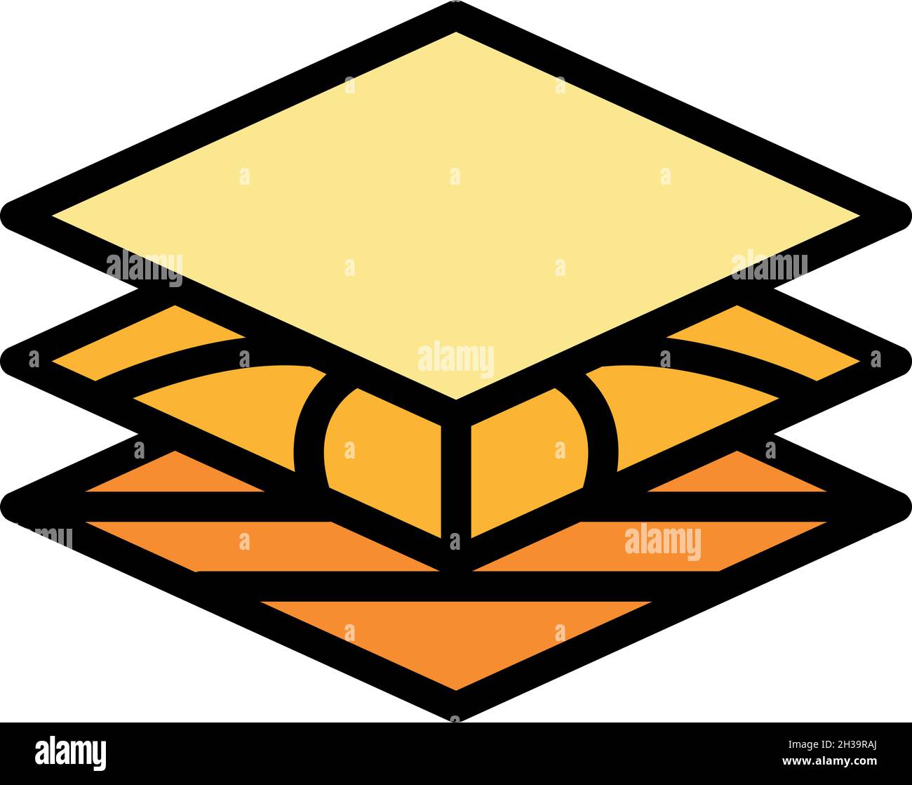 Landscape designer section icon. Outline landscape designer section ...