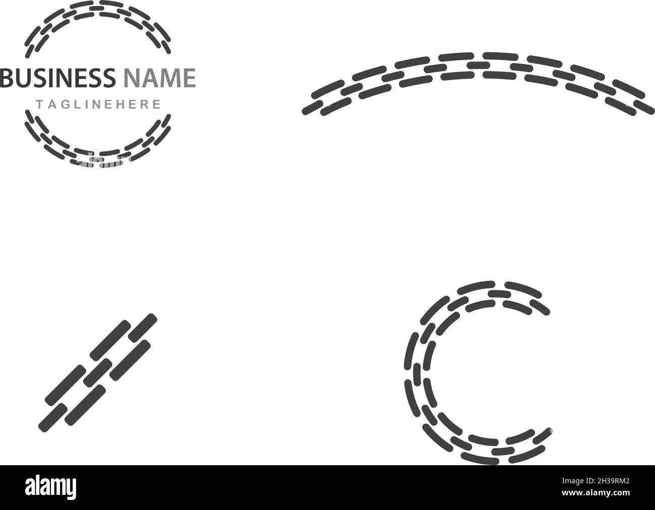 Chain Business corporate abstract unity vector logo design template ...