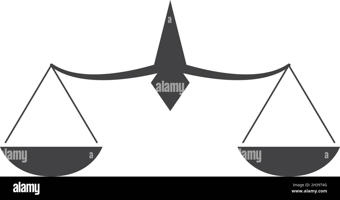 Scale Law firm logo ilustration vector template Stock Vector Image ...