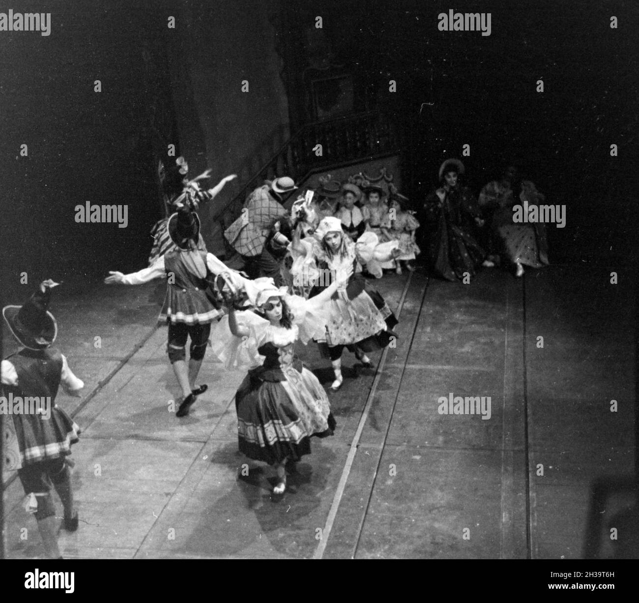 Aufführung im Opernhaus in Rom; Italien 1940er Jahre. Performance in ...