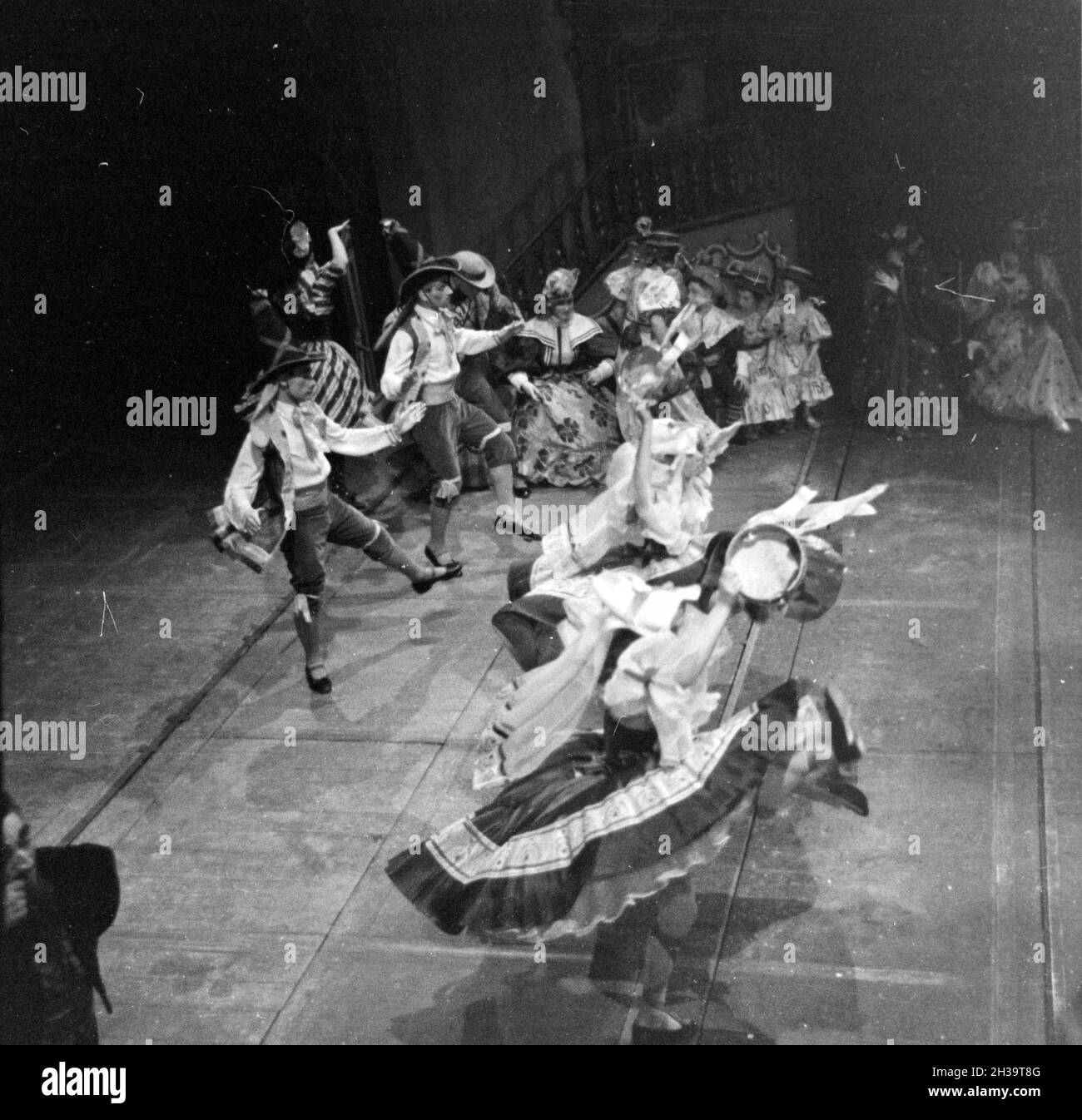 Aufführung im Opernhaus in Rom; Italien 1940er Jahre. Performance in ...