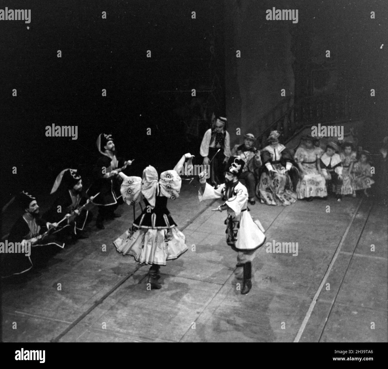 Aufführung im Opernhaus in Rom; Italien 1940er Jahre. Performance in ...