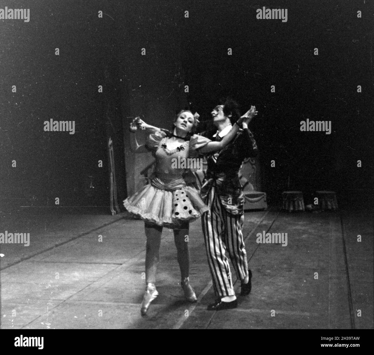 Aufführung im Opernhaus in Rom; Italien 1940er Jahre. Performance in ...