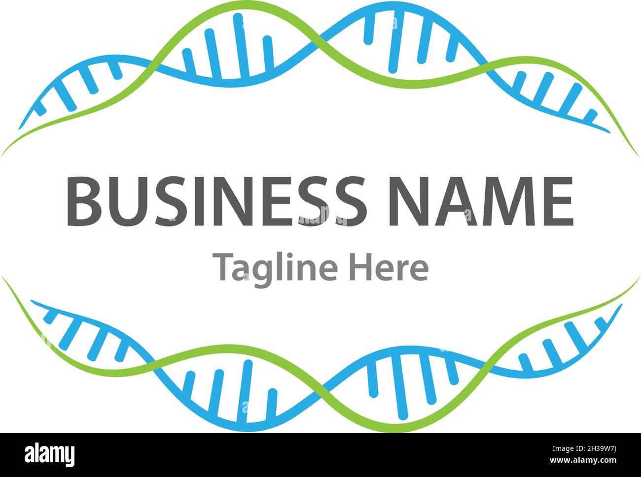 DNA logo vector template Stock Vector Image & Art - Alamy