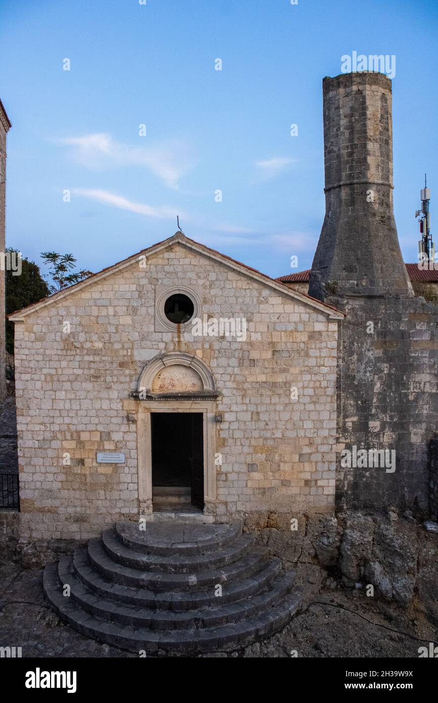 Museum in the old town of Ulcinj, Montenegro Stock Photo - Alamy