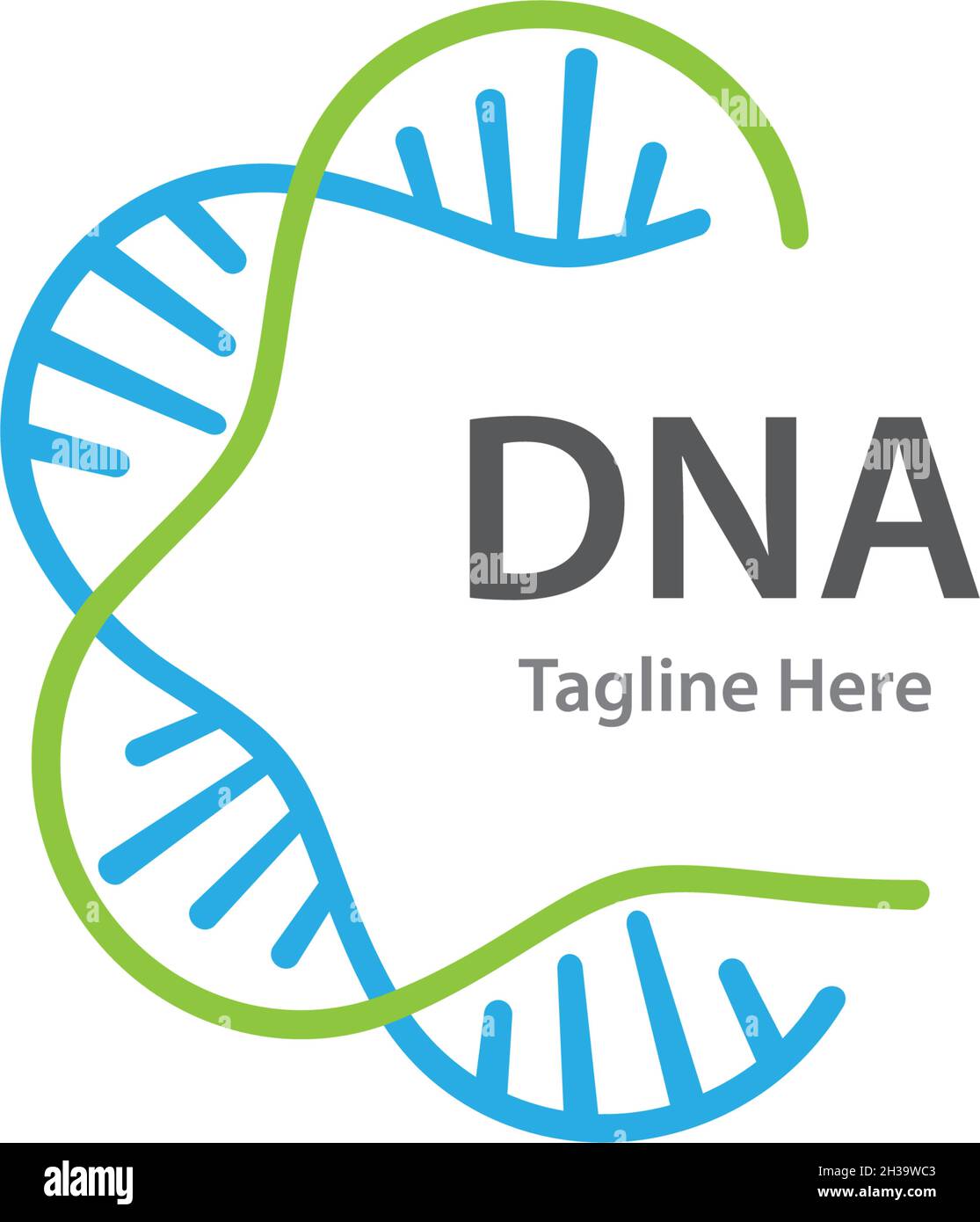 Dna logo Stock Vector Images - Alamy