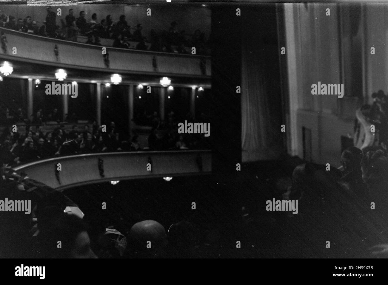 Aufführung im Opernhaus in Rom; Italien 1940er Jahre. Performance in ...