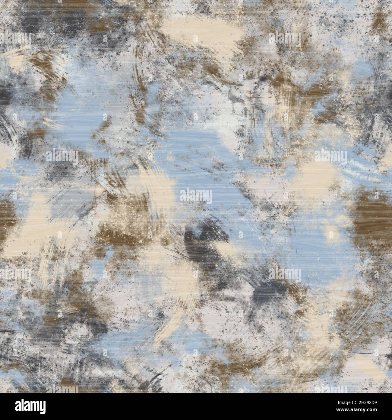 Seamless neutral and white grungy classic abstract surface pattern ...