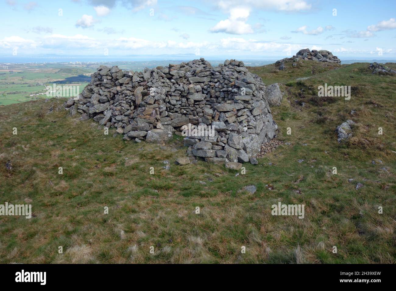 The Stone Shelters on the Summit of the Birkett 'Knock Murton' (Murton ...