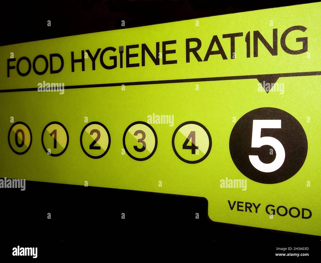 VERY GOOD food hygiene rating from the United Kingdom Food Standards ...