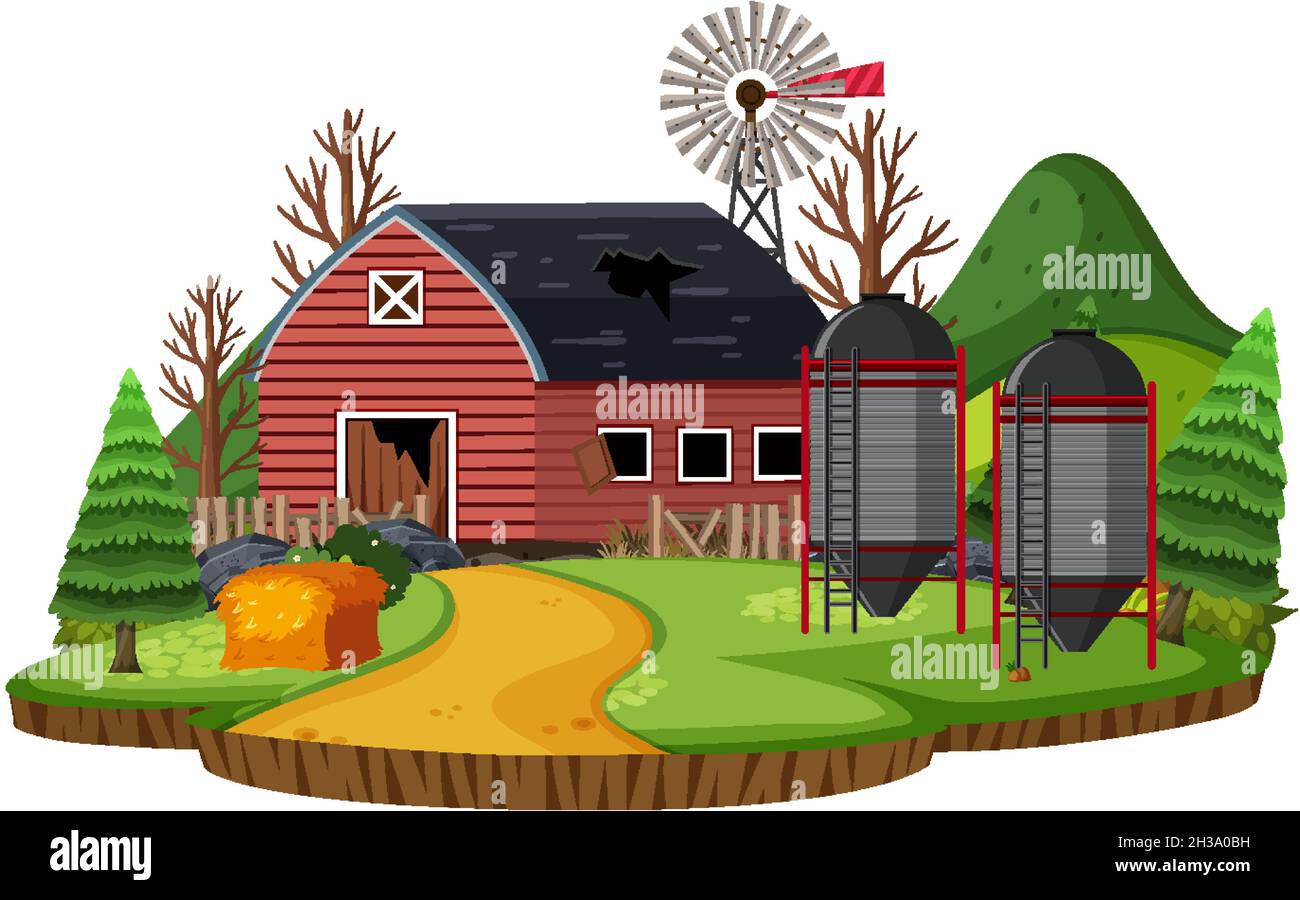 Farmhouse Illustration