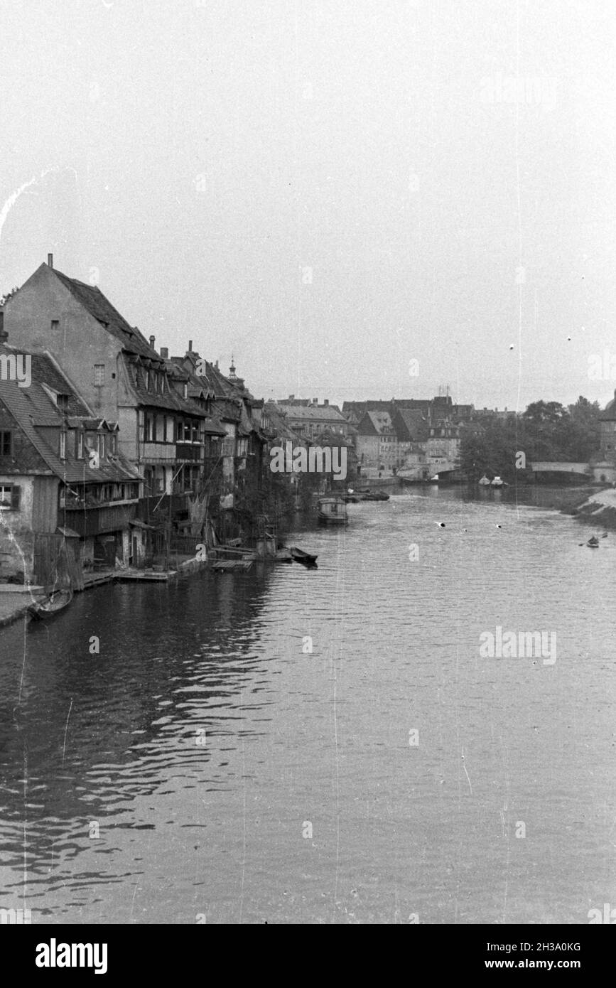 Deutschland 1930er jahre zeil on river main hi-res stock photography ...