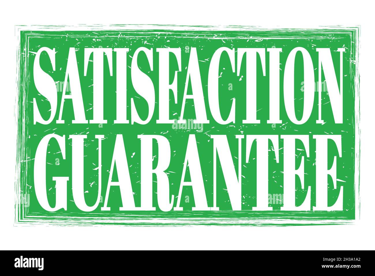 Satisfaction guarantee words written hi-res stock photography and ...