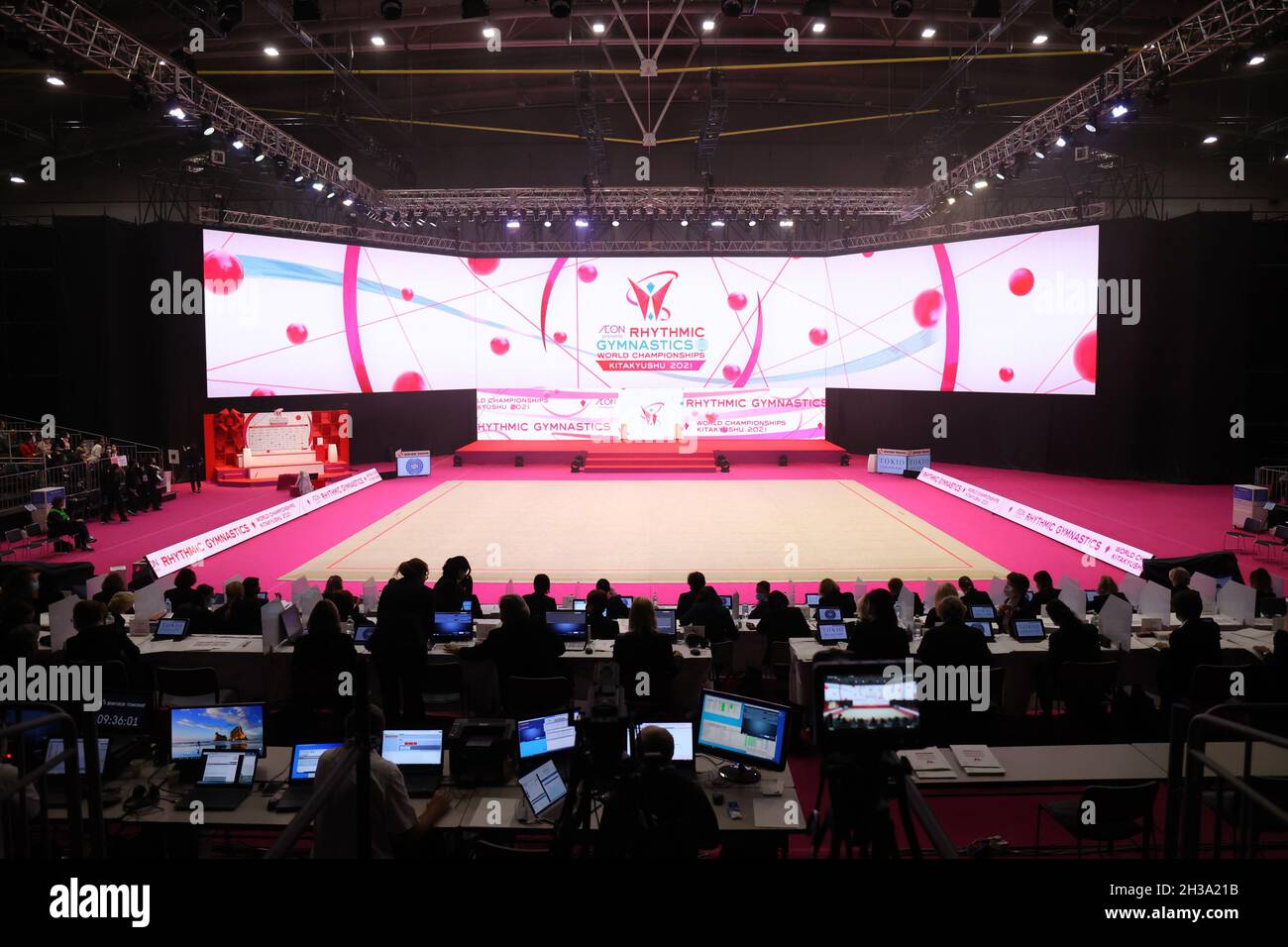 Kitakyushu at West Japan General Exhibition Center Annex, Fukuoka, Japan. 27th Oct, 2021 ...