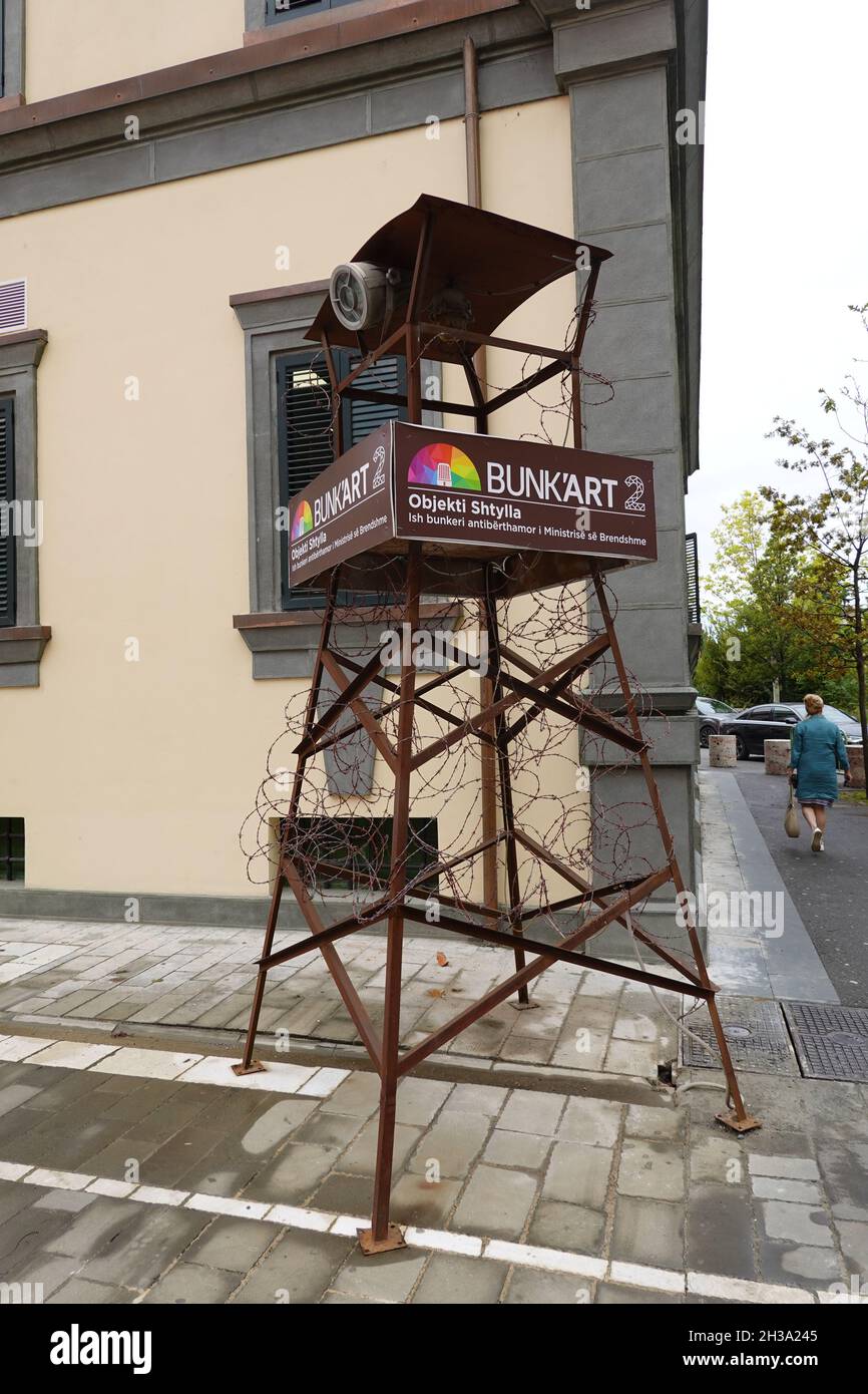 Bunk'Art 2 nuclear shelter museum, Tirana, Albania, Balkans, Europe ...