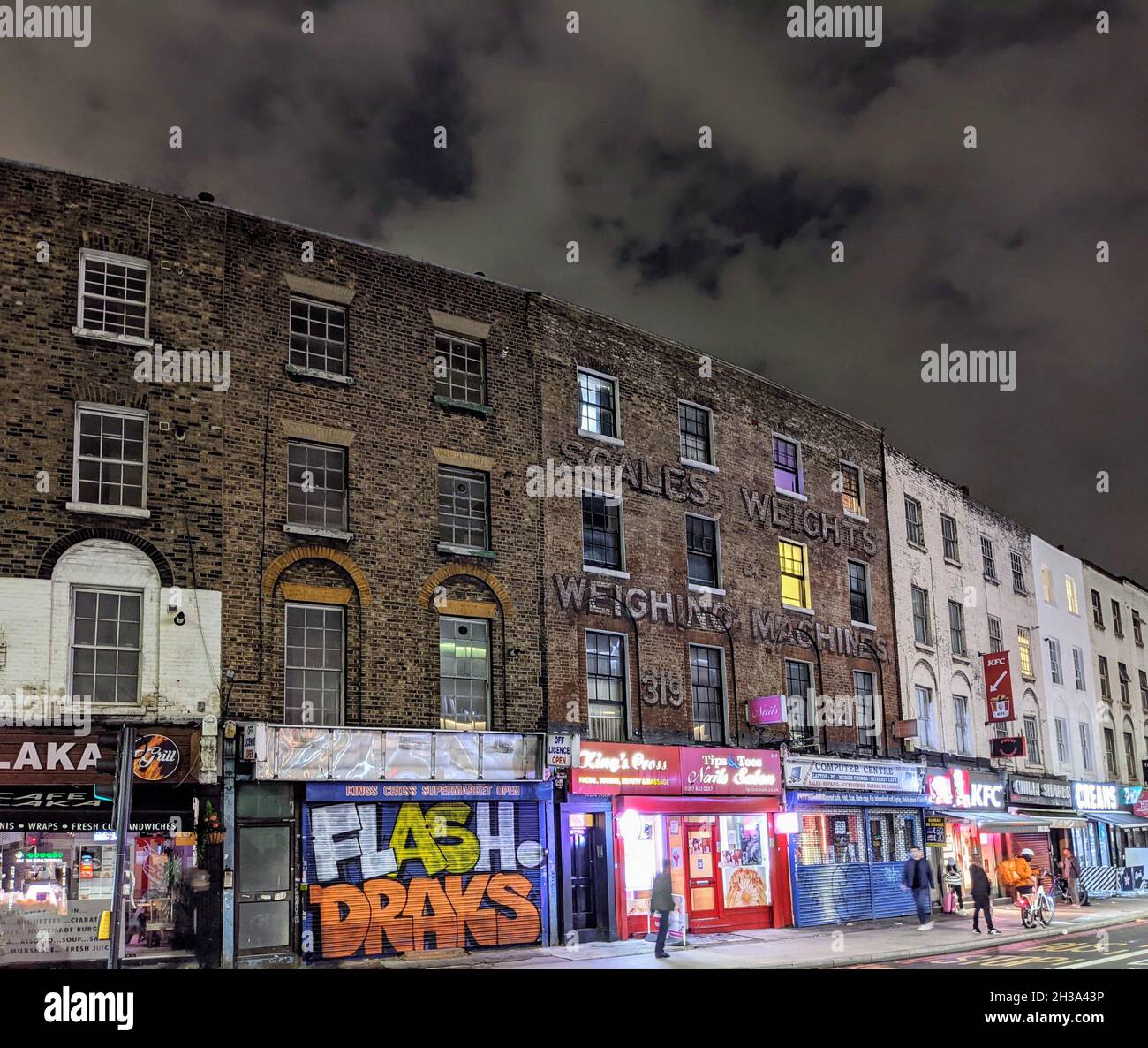 One of London's best ghost signs can be seen clearly in this photo ...