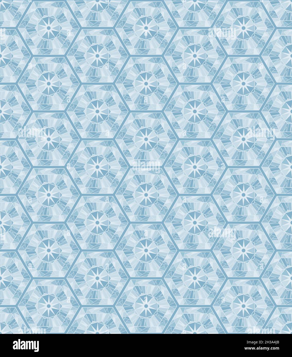 Seamless repeating pattern. Fractured, hexagons in beehive pattern ...
