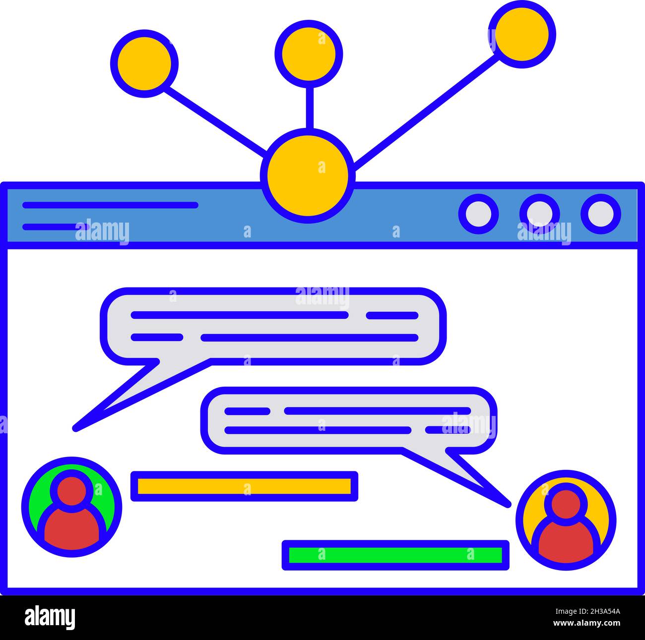 Conversion rate icon vector isolated on white Stock Vector Image & Art ...