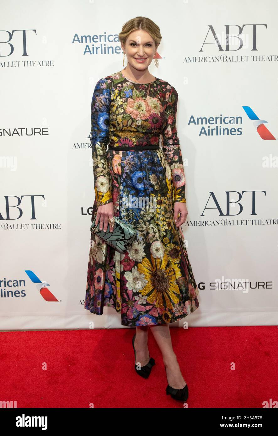New York, NY - October 26, 2021: Sarah Arison attends American Ballet ...