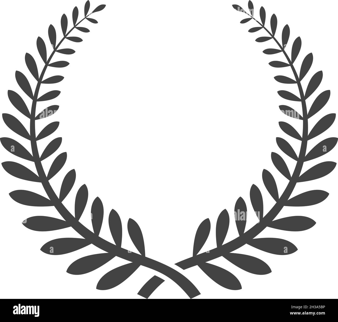 Laurel wreath drawing hi-res stock photography and images - Alamy