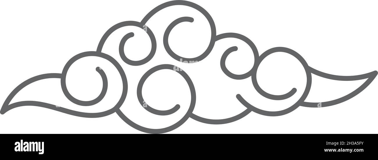 Japanese pattern elements Black and White Stock Photos & Images - Alamy