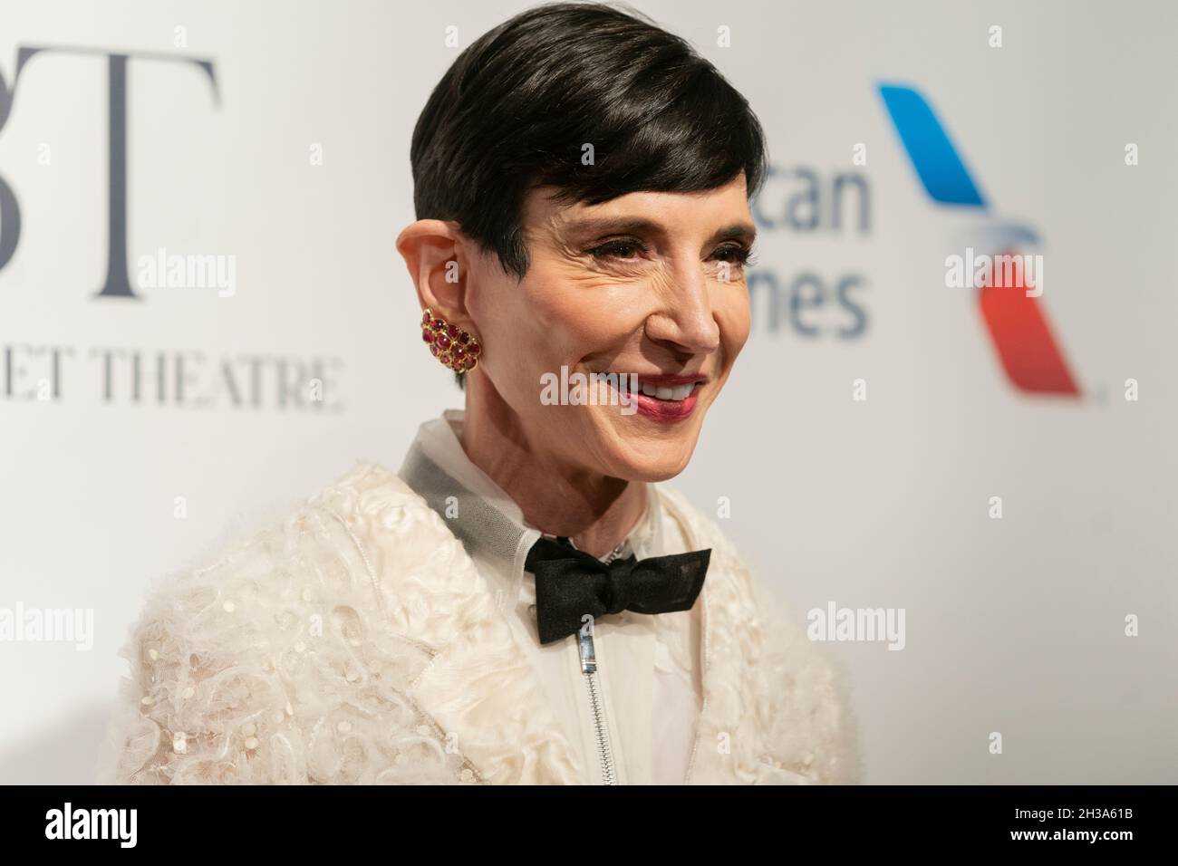 New York, NY - October 26, 2021: Amy Fine Collins attends American ...