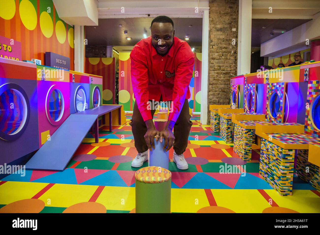 London, UK. 27th Oct, 2021. The Launderette of Dreams hopes to show ...