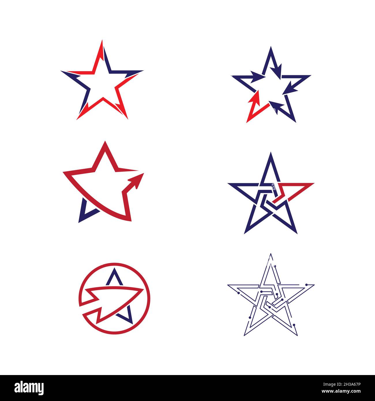 Star icon Template vector illustration design Stock Photo - Alamy