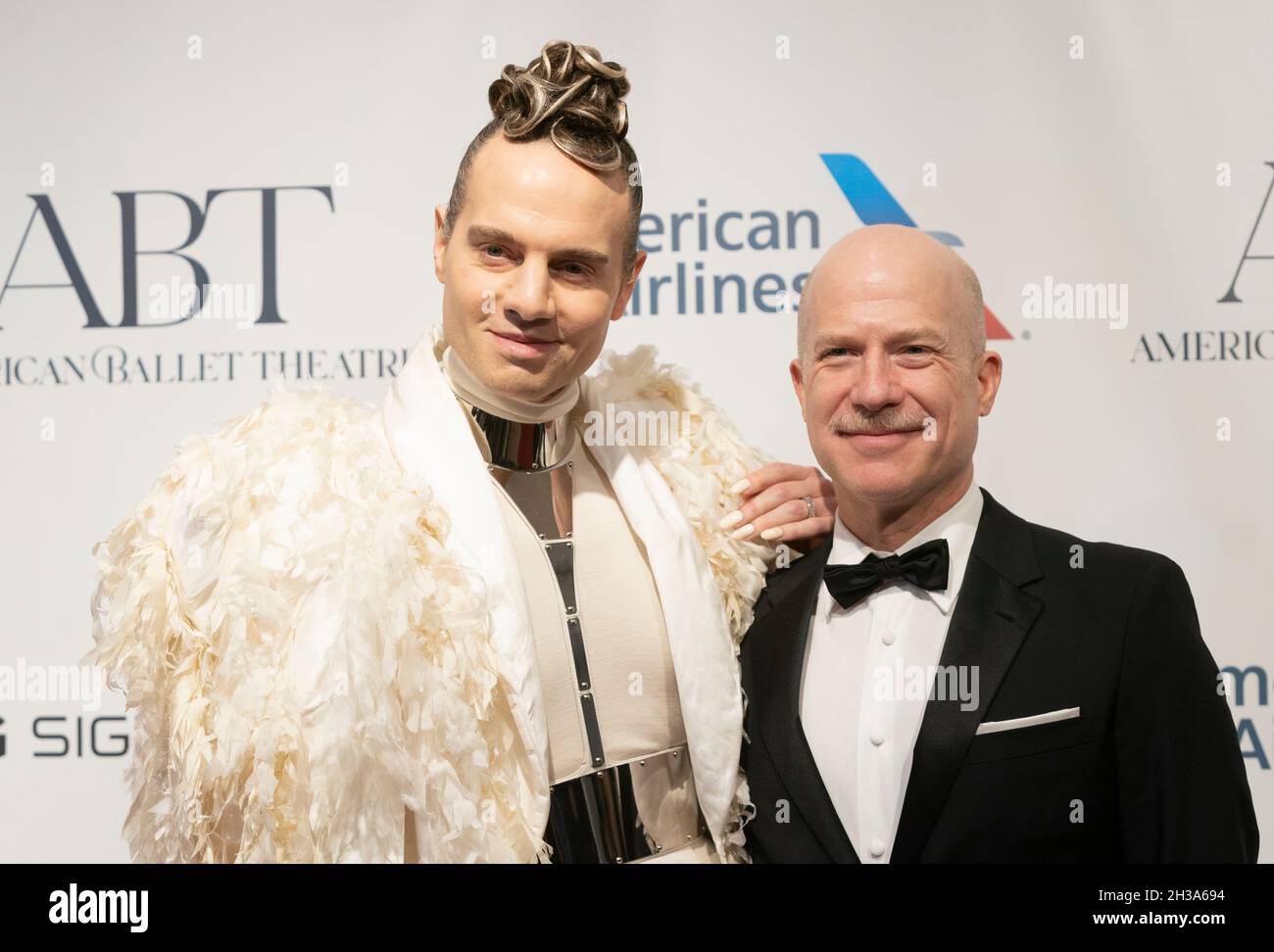 New York, NY - October 26, 2021: Jordan Roth (L) attends American ...
