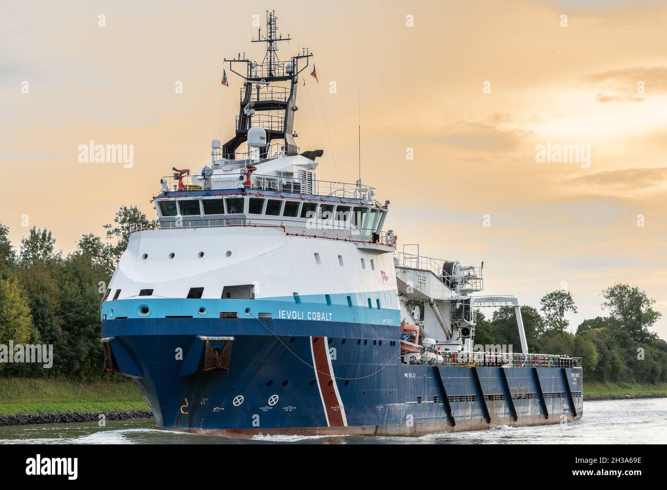 Offshore Supply Ship IEVOLY COBALT Stock Photo - Alamy