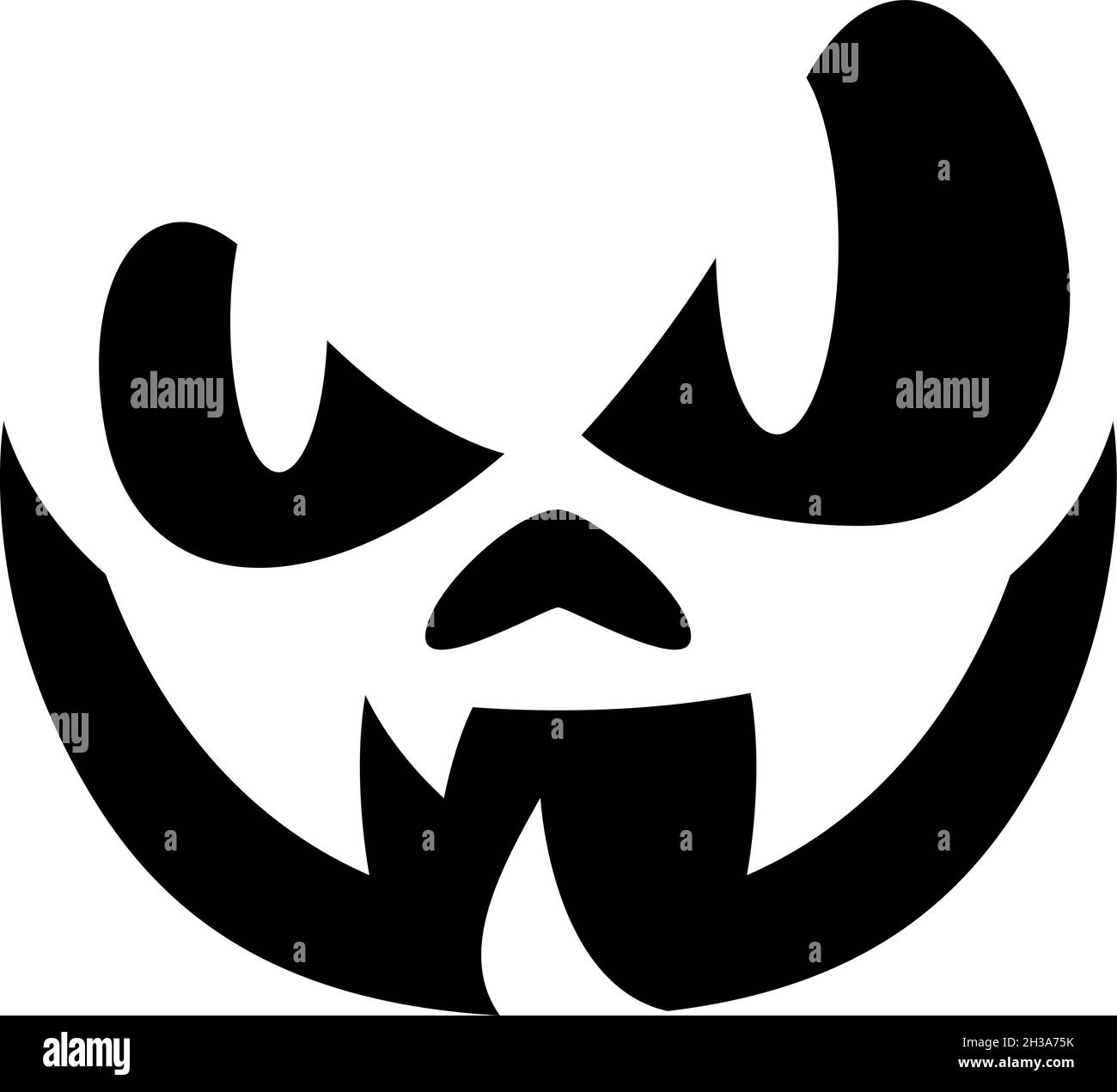 Face scary ghoul ghost Cut Out Stock Images & Pictures - Alamy