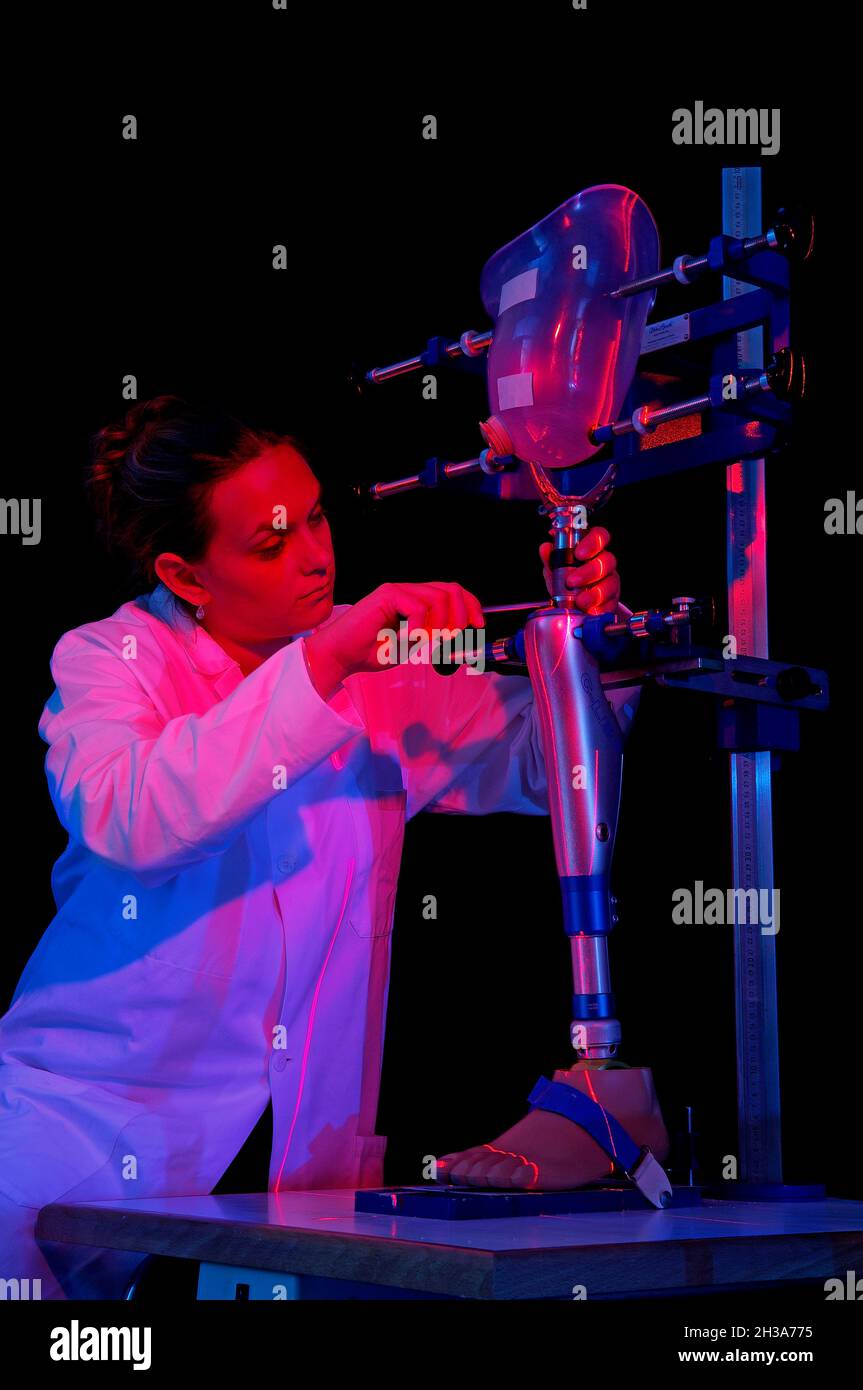 FRANCE. LASER CONTROLLED ADJUSTMENTS OF THE DIFFERENT ALIGNMENTS OF THE ...