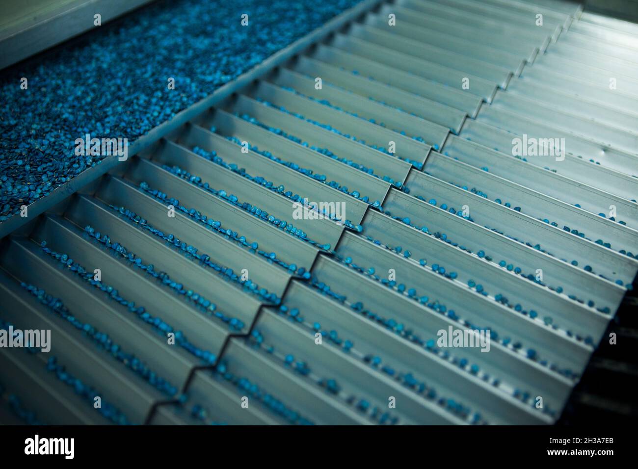 Production line pharmaceutical industry. Manufacturing of drugs and ...