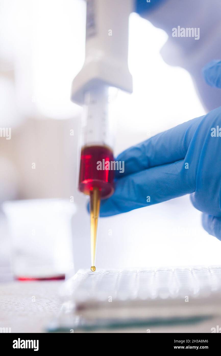 Production line pharmaceutical industry. Manufacturing of drugs and ...