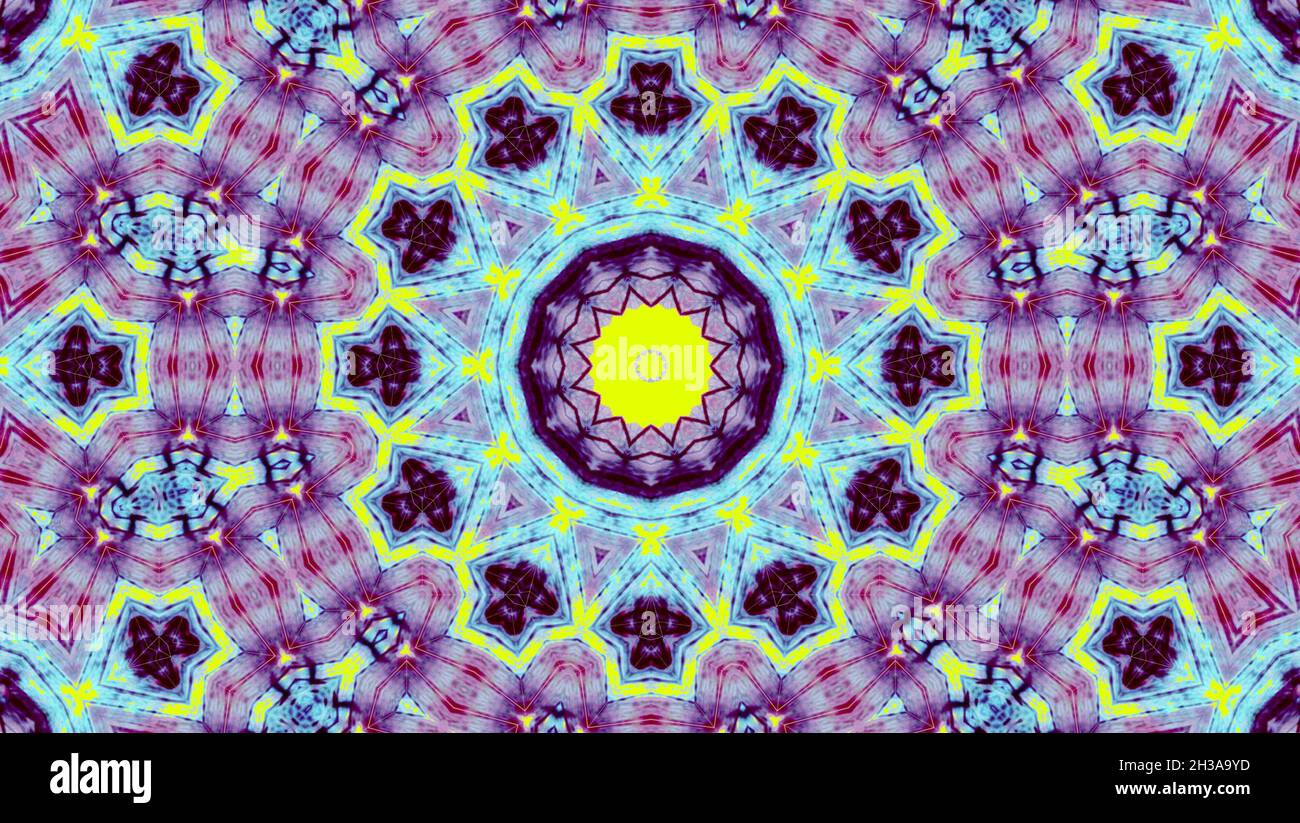 Illustration of a colorful abstract wallpaper Stock Photo - Alamy