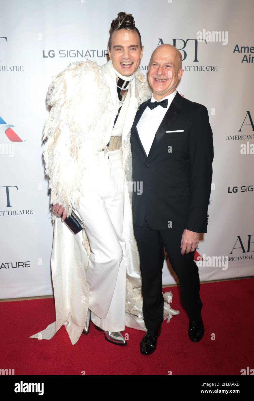 New York, USA. October 26, 2021.Jordan Roth. Richie Jackson attend ...